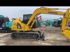 Used Komatsu P70 Excavators Compact and Versatile 7 Ton Hydraulic Crawler Digger