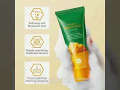 China Moisturizing Nourishing Face Cleaner Face Wash Milk Vitamin E Honey Facial Cleaner for sale