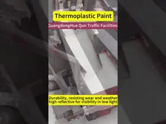 China Thermoplastic Paint for Road Marking with Bright and Reflective Coating for sale