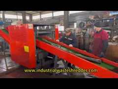 12 Swing arm roller cutting cable skin