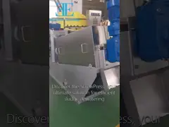 Pressa a vite ad alta efficienza - Deidratazione e separazione solido-liquido affidabili