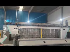China PVC Coated Wire Gabion Production Line for sale