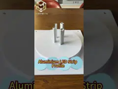 China Flexible Aluminum LED Track For Curved Ceiling Installations for sale