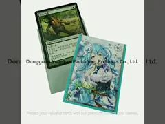Premium Custom Card Sleeves – Matte/Glossy Finish, 100 Microns Thick, Perfect for Collectible Cards