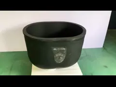 China J&J Mold Casting Graphite Crucible with 119 W/mK Thermal Conductivity and Excellent Thermal Shock Resistance for sale