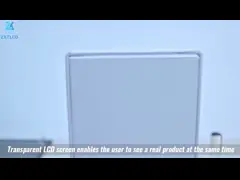 Cina Display LCD trasparente basato su Android con connettività 4G per annunci in vendita