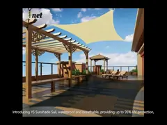 China Popular High Quality New Design Custom Uv Resistant Outdoor Nature Jute Material Sun Shade Sail for Garden Patio Yard Activity for sale