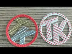 China Custom Design Embossed Sticker 3d TPU Heat Transfer Label Logo Iron On Garment for sale