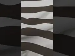 China Modal Striped Fabric 210cm Width 230-240g Weight for T-Shirt Manufacturing for sale