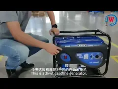 China Electrical Starting Open Frame Gasoline Generator 8kw 10 Kva Tiny Gasoline Generator For House for sale