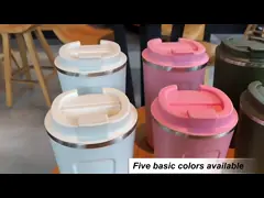 Thermos Cup Portable Water Cup for Tea BPA Free Material Type 510ML Blue