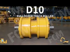 China Track D10 Heavy Duty Bulldozer Track Roller Bottom Roller For Caterpillar D10 for sale