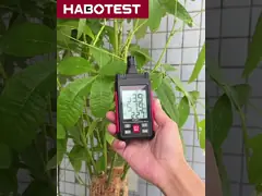 China HT607 LCD Digital Temperature Humidity Meter Professional Laboratory Thermo-Hygrometer Farm Plastic Shed Moisture Meter for sale