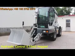 5.5m3 Output Capacity Self-loading Mixer HK5.5 With Cummins Engine Hot Sale In Qatar