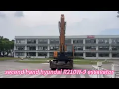 210W-9T Hyundai Wheel Excavator Used Hyundai Construction Equipment 21 Ton