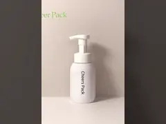 China Wholesale 200ml 300ml 400ml 500ml Cosmetic PET Foaming Cleanser Facial Foam Pump Soap Dispenser Bottle for sale