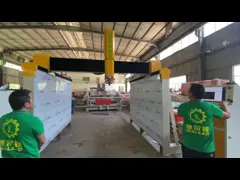 China Bridge Type CNC Stone Engraving Machine 7.5kw For Large Workpiece for sale