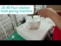 Four Station Dispensing Robots 420mm*532mm*532mm Glue Dispenser Robot 1000pcs/H - 1500pcs/H