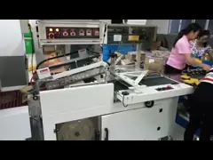 30 PCS/min Filtro de película de plástico de la máquina de embalaje Sistema de control PLC