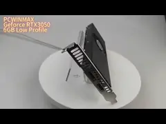 China PCWINMAX GeForce RTX 3050 6GB Graphics Cards GDDR6 Video Graphics Card for Gaming PC Mini Small Form Factor SSF Slim Low Profile GPU for sale