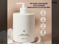 OEM ODM Face Cleaner Matsutake Mushroom Amino Acid Facial Cleanser For Oil Control