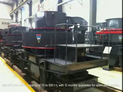 China 380V 3mm Crushed Sand Making Machine 50HZ Sand Brick Machine for sale