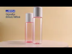 China 250ml 300ml Plastic Cosmetic Bottles Shampoo Conditioner Oil Bottles Logo Printing for sale