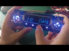 VDD 3V Customized TN LCD Display Positive Transflective LCD Screen