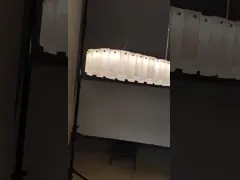 Cina Sala da pranzo moderna illuminazione del ciondolo moderno luci a led venere alabastro lineare lampadario in vendita
