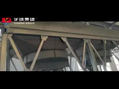 Horizontal Air Cooler, Convective Forced Draft In Reactor Of Oil Refinery