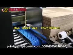 Série PRY-F Máquina de laminação de flauta de papel de tipo servo totalmente automática