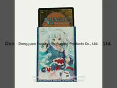 Wholesale Custom Card Sleeves – 120 Microns, Strong Seams, OEM Printing, Protect & Display Your Cards