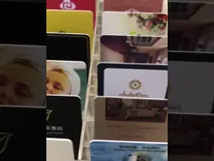 Custom RFID hotel key card F08 1K Ultralight EV1 for hotel lock systems