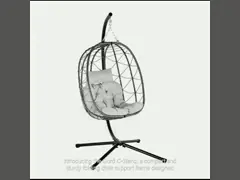 Compact and Sturdy Folding Chair Support Frame for Easy Transport 14.5LBS