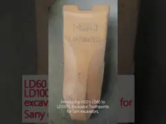 LD60 LD60RC LD100 LD100RC LD100TL excavator tooth point for Sany excavator