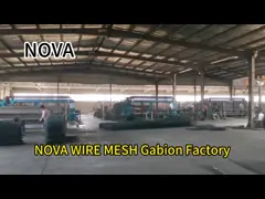 China 50mm x 50mm Galvanized Gabion Wire Mesh for Flood Control 2.0mm-4.0mm Wire for sale