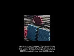 China Heat Treated Durable Precision-Engineered Drill Rods For Deep Core Drilling for sale