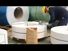packing of color coated aluminium coil