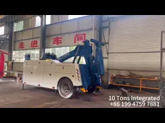 10 Tons Integrated Wrecker Body Underlift Upper Part