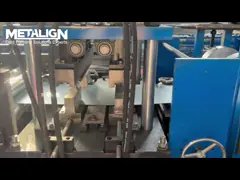 Pre punched purlin roll forming machine