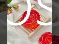 China Handmade Rose Essential Oil Soap Long-Lasting Fragrance Moisturizing Effect For Face Bath Solid Bar Soap for sale