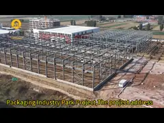 China Customized Steel Structure Prefab Building Construction Pre Fabricated Steel Structure Building for sale