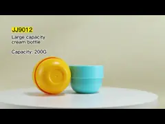 China Luxury Plastic Cosmetic Round Wide Mouth Bowl Shape Body Cleanser Butter Scrub Cream Jar 200g Cosmetics Packaging Containers for sale