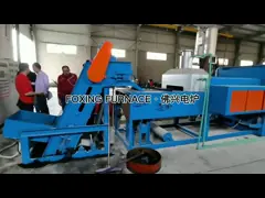 China Batch Mesh Belt Converyor Continuous Hardening And Tempering Furnace Heat Treatment for sale