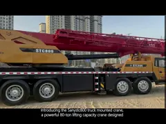 SANY STC800 Truck-Mounted Crane