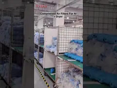 Compressed air filtration with 0.01 micron