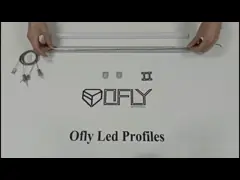 Suspended Mounted LED Alu-profile with LED Strip
