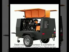 Diesel Mobile Air Compressor
