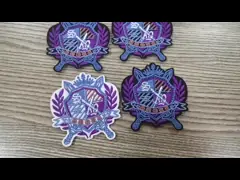 China Garment Woven Embroidered Patches For Clothes Heat Transfer Labels for sale