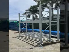 2000kg Capacity Heavy Duty Steel Storage Rack Customizable for Heavy-Duty Storage Needs